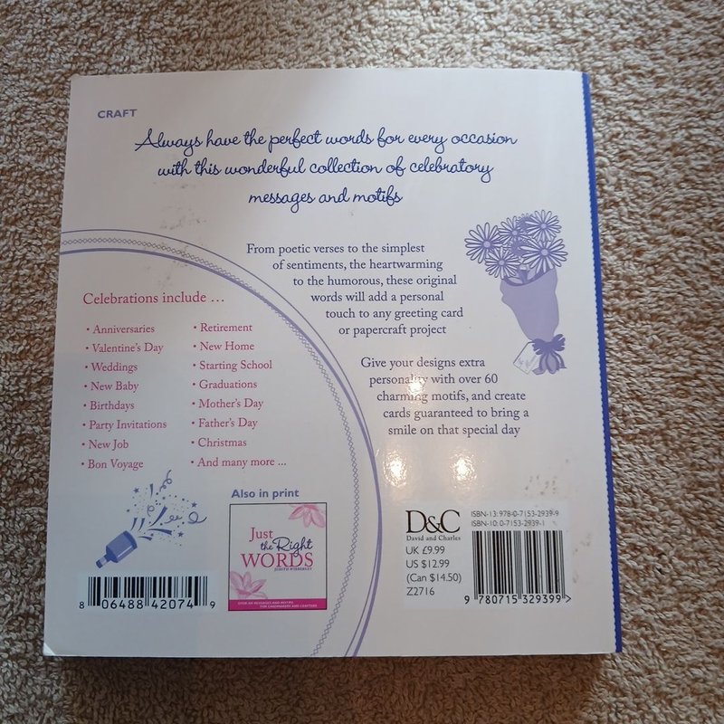 Words for Every Occasion by Judith Wibberley