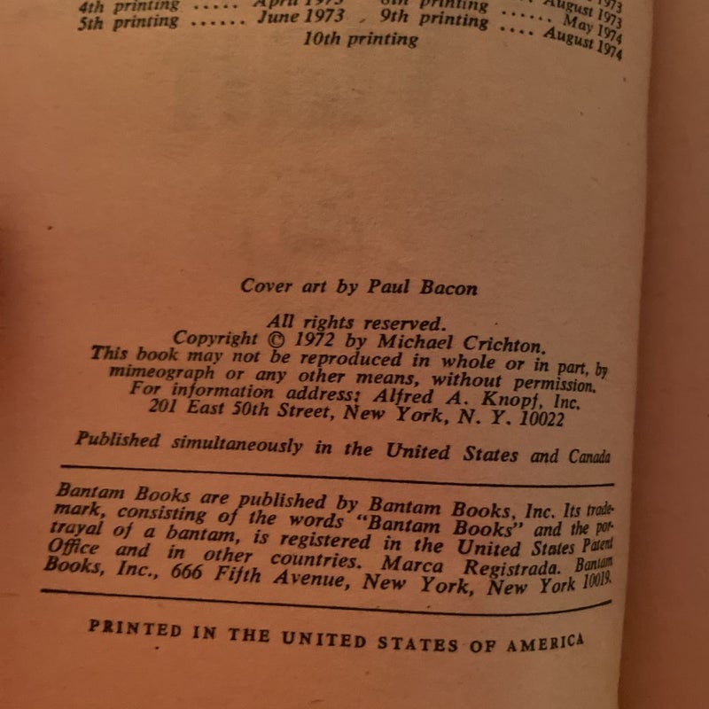 The Terminal Man by Michael Crichton , Paperback | Pangobooks