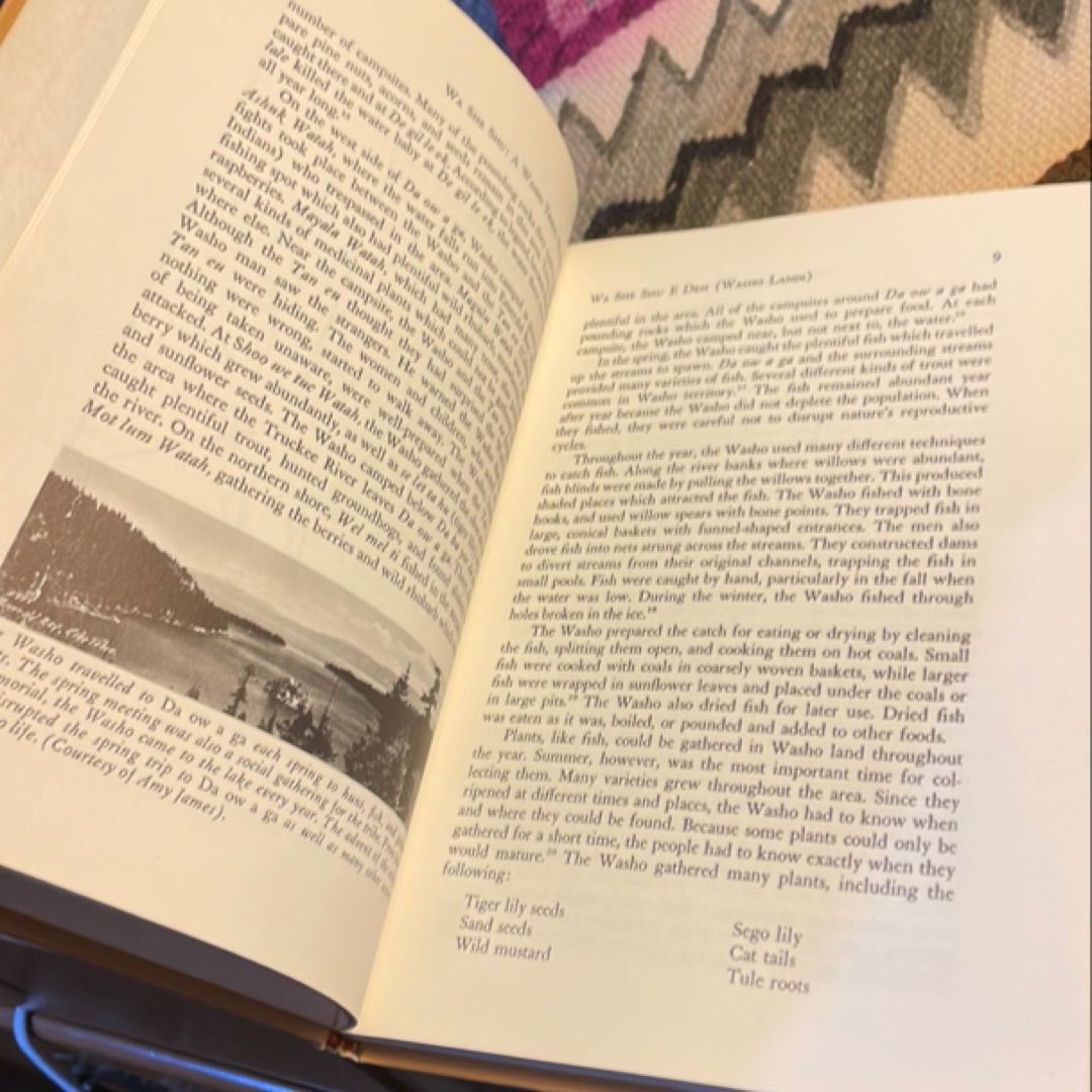 Wa She Shu: A Washo Tribal History by Jo Ann Nevers; Inter-Tribal ...