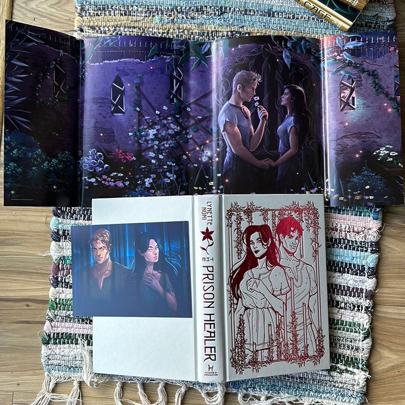 The prison healer series Fairyloot by Lynette Noni, Hardcover | Pangobooks