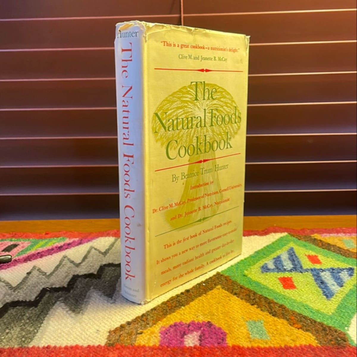 The Natural Foods Cookbook (1961) by Beatrice Trum Hunter; Clive M ...