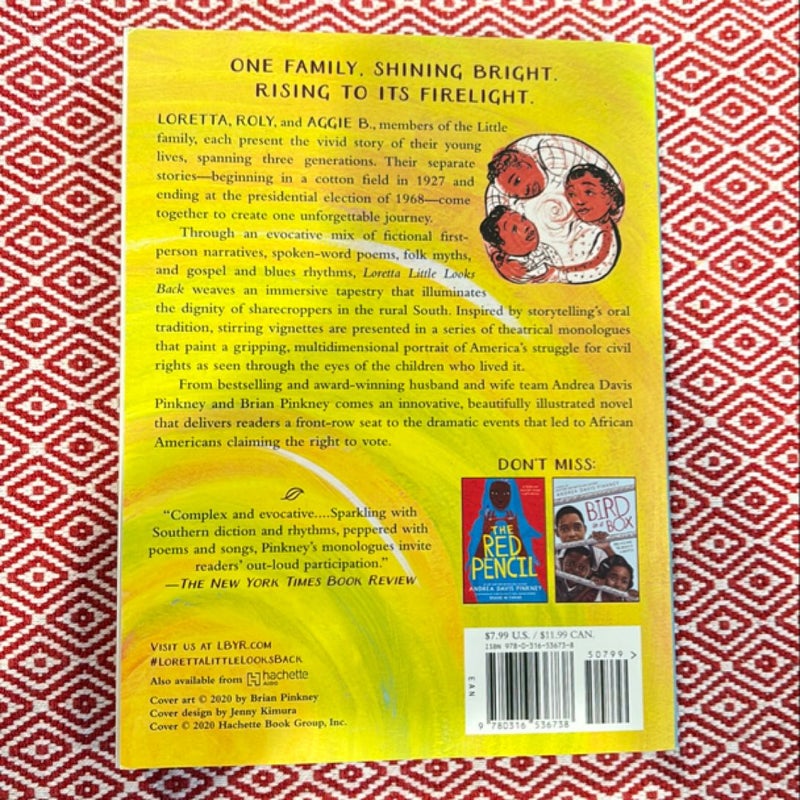Loretta Little Looks Back by Andrea Davis Pinkney, Brian Pinkney