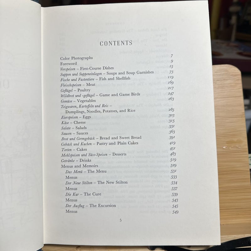 Gourmets Okd Vienna Cookbook