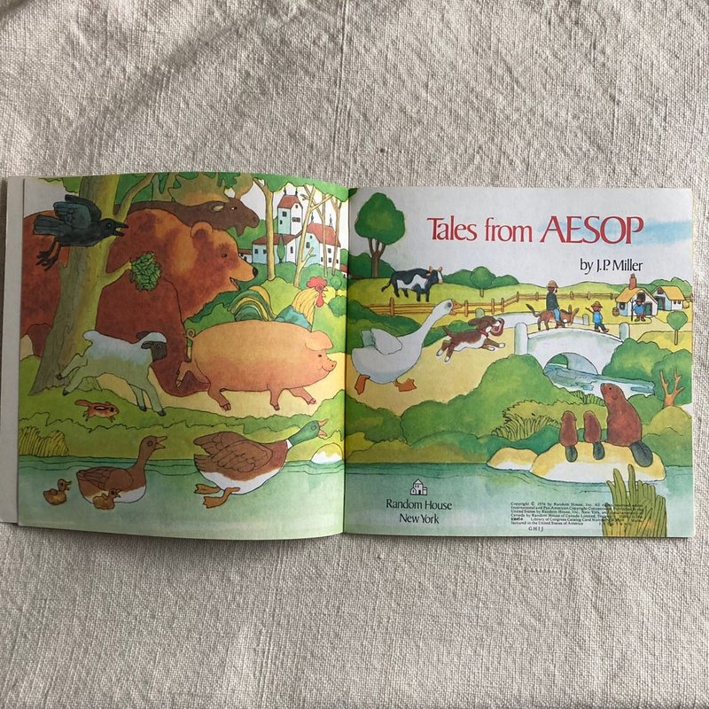 Tales from Aesop (1976) by Aseop, J.P. Miller, Paperback | Pangobooks