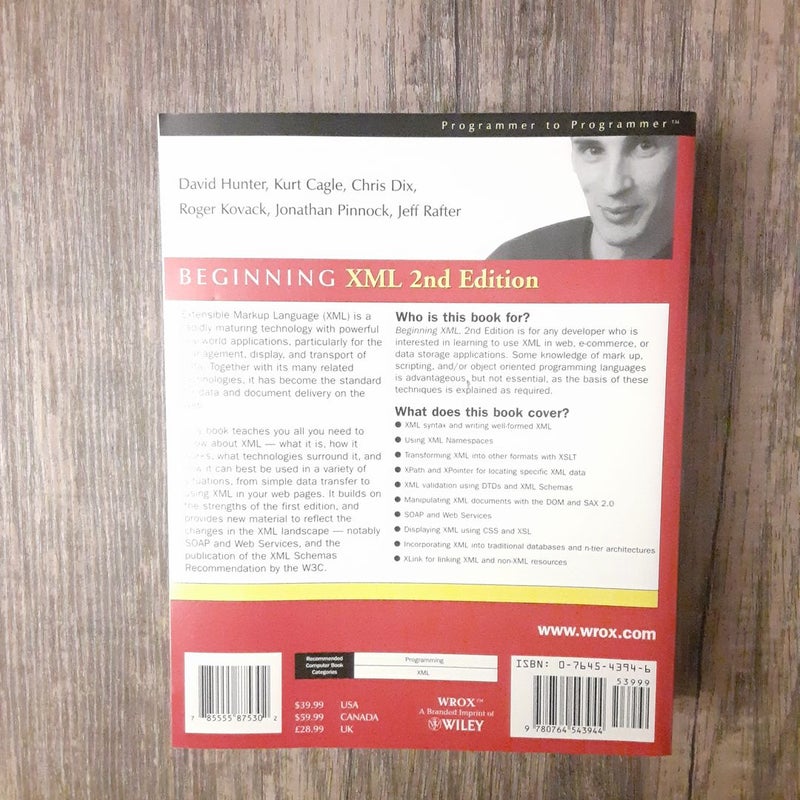 Beginning XML by David Hunter, Paperback | Pangobooks Beginning XML by David Hunter, Paperback | Pangobooks