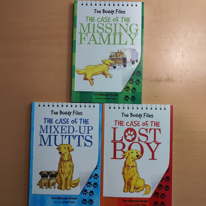 The Buddy Files Boxed Set #1-3 by Dori Hillestad Butler