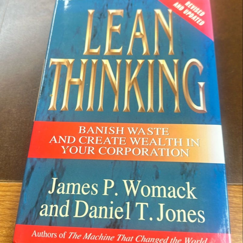 Lean Thinking by James P. Womack, Daniel T. Jones
