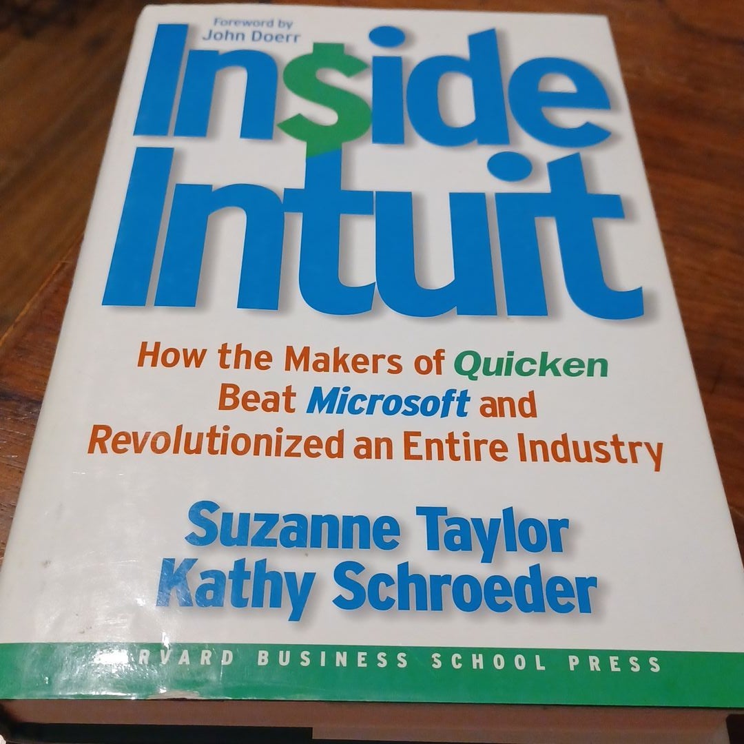 Inside Intuit by Suzanne Taylor, Kathy Schroeder
