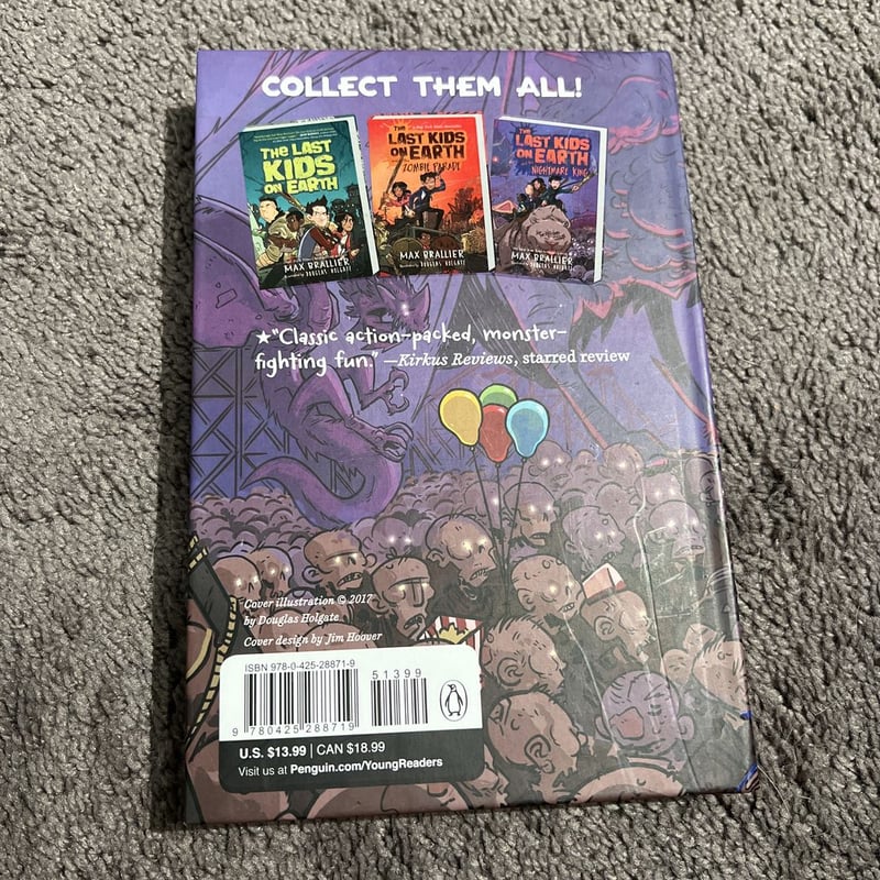 The Last Kids on Earth and the Nightmare King by Max Brallier ...