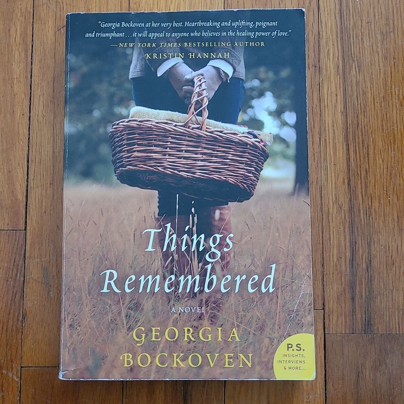 Things Remembered by Georgia Bockoven