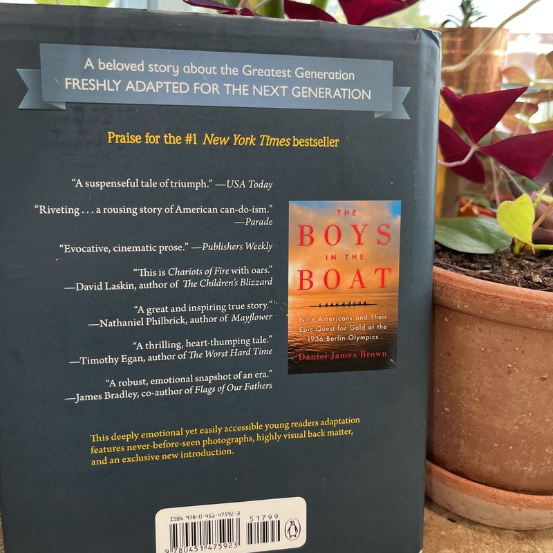The Boys in the Boat (Young Readers Adaptation) by Daniel James Brown
