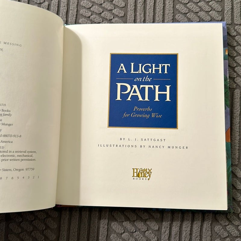 Light on the Path by Linda J. Sattgast, Hardcover | Pangobooks