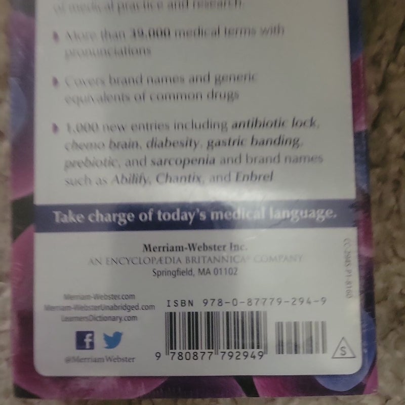 Merriam-Webster's Medical Dictionary by Merriam-Webster