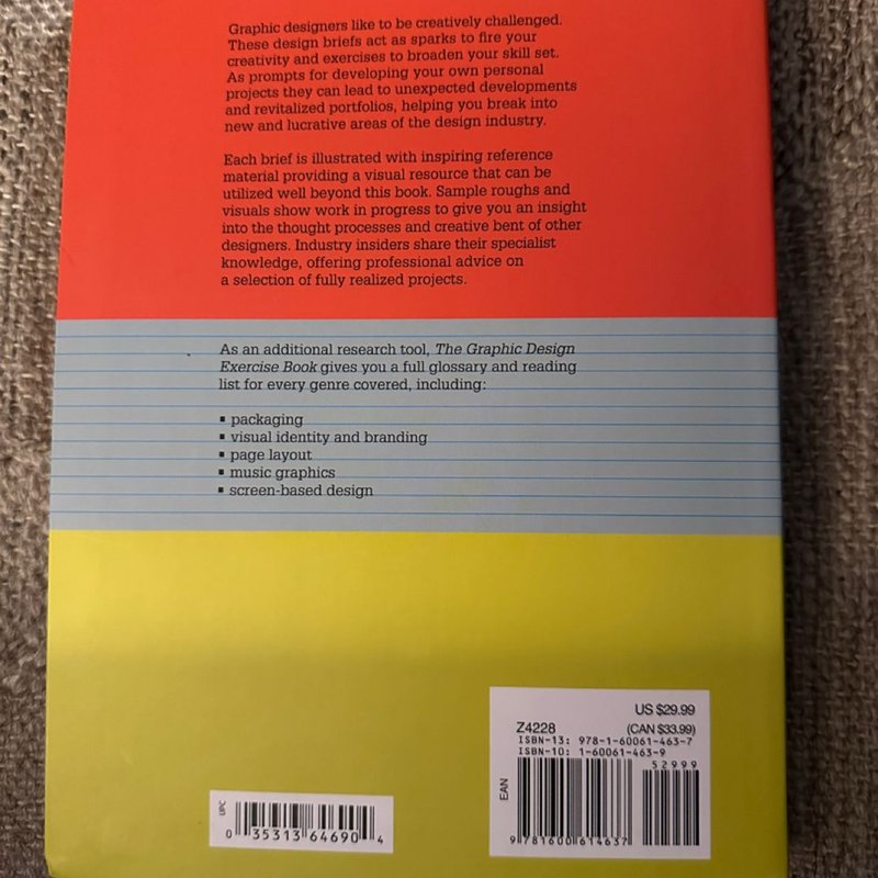 The Graphic Design Exercise Book by Jessica Glaser, Carolyn Knight
