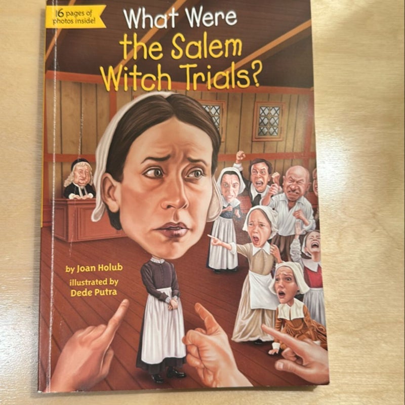 What Were the Salem Witch Trials? by Joan Holub, Who HQ