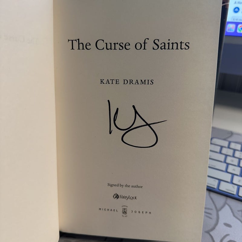 FAIRYLOOT: The Curse of Saints by Kate Dramis, Hardcover | Pangobooks