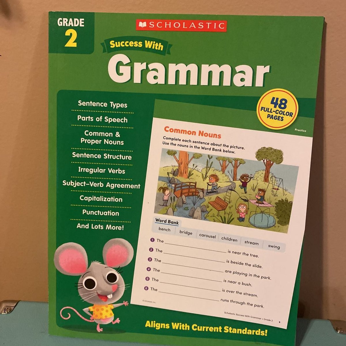 Scholastic Success with Grammar Grade 2 Workbook by Scholastic Teaching ...