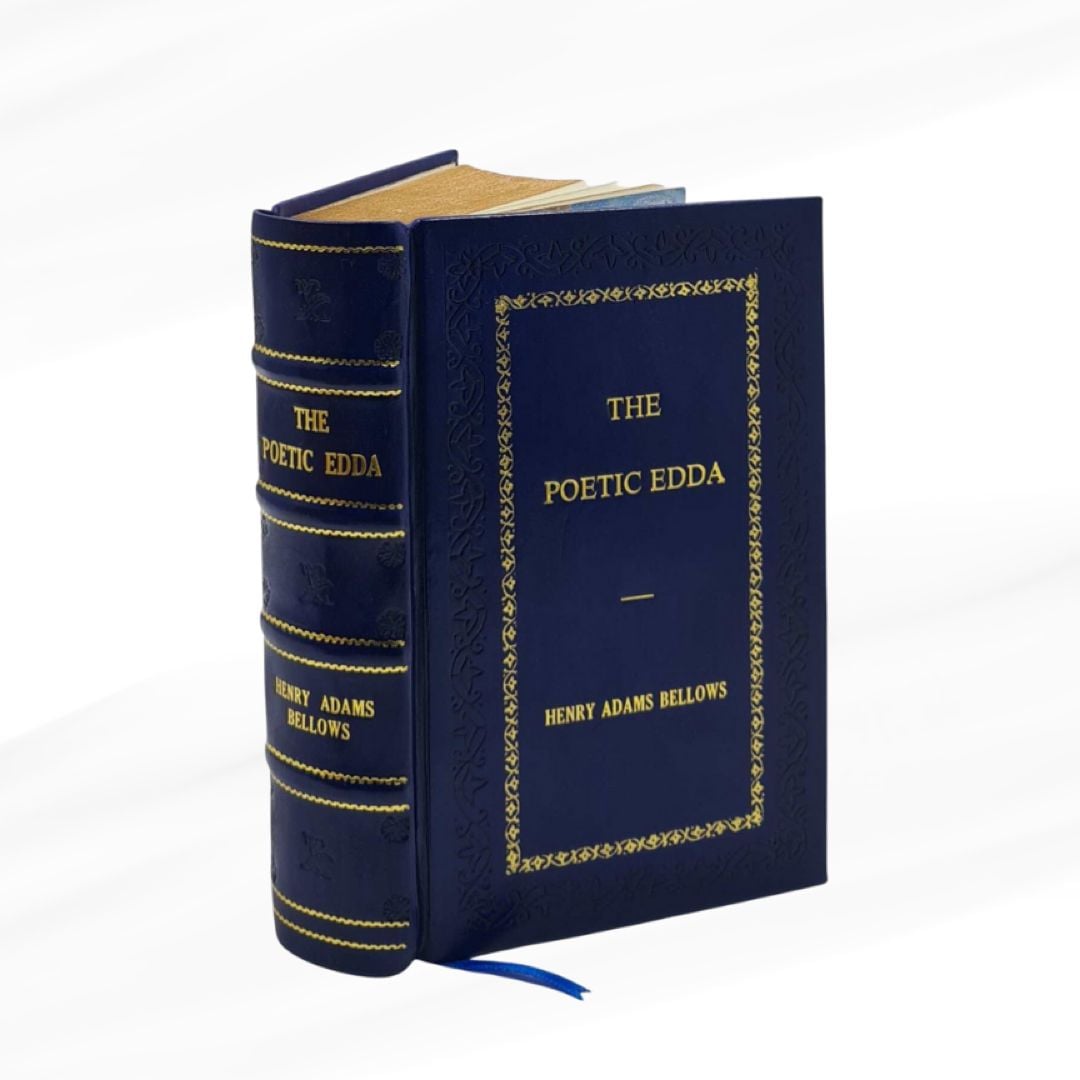 The poetic Edda 1923 By Henry Adams Bellows Leather-Bound Edition by ...