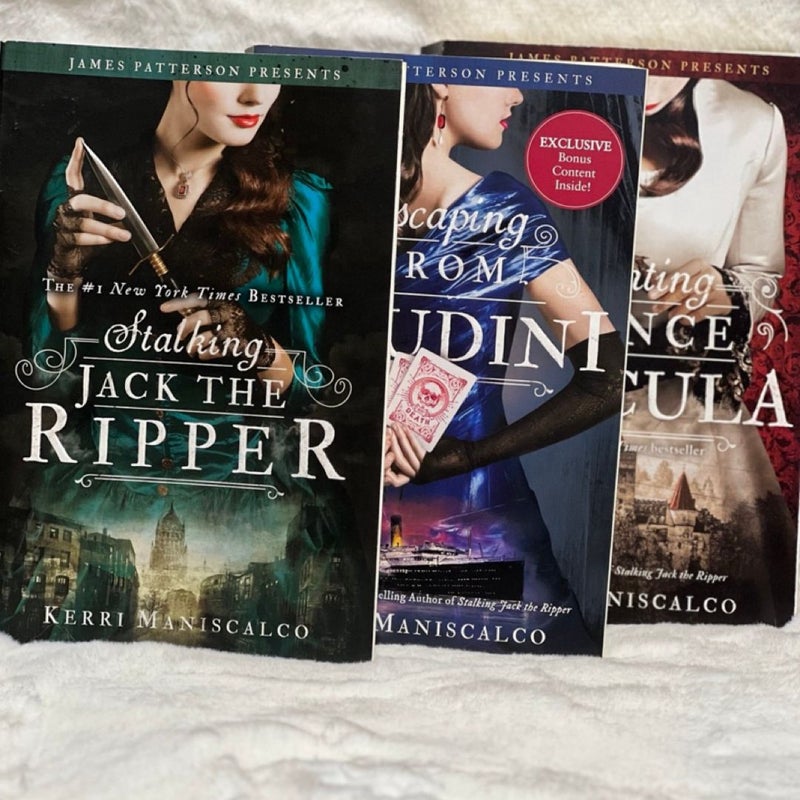 Stalking Jack the Ripper (Books 1-3) by Kerri Maniscalco, Paperback ...