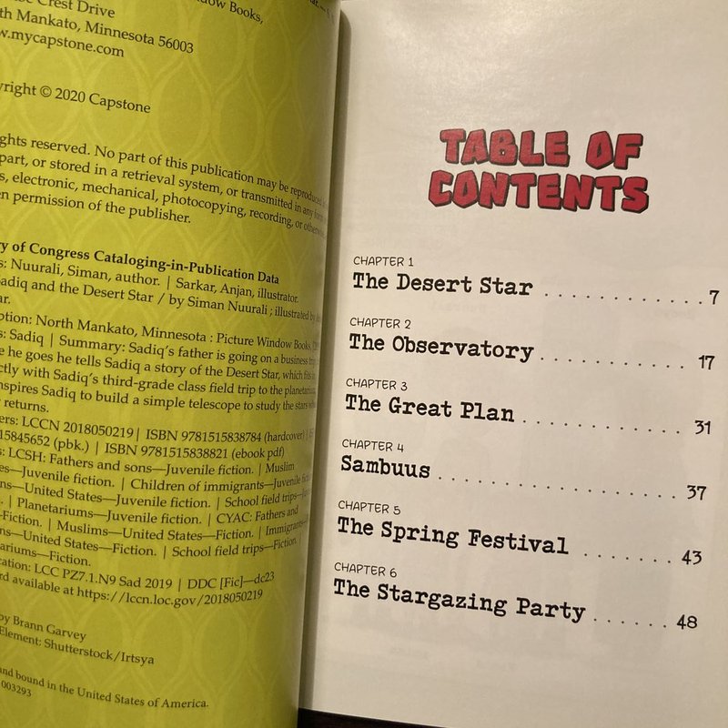 Sadiq and the Desert Star