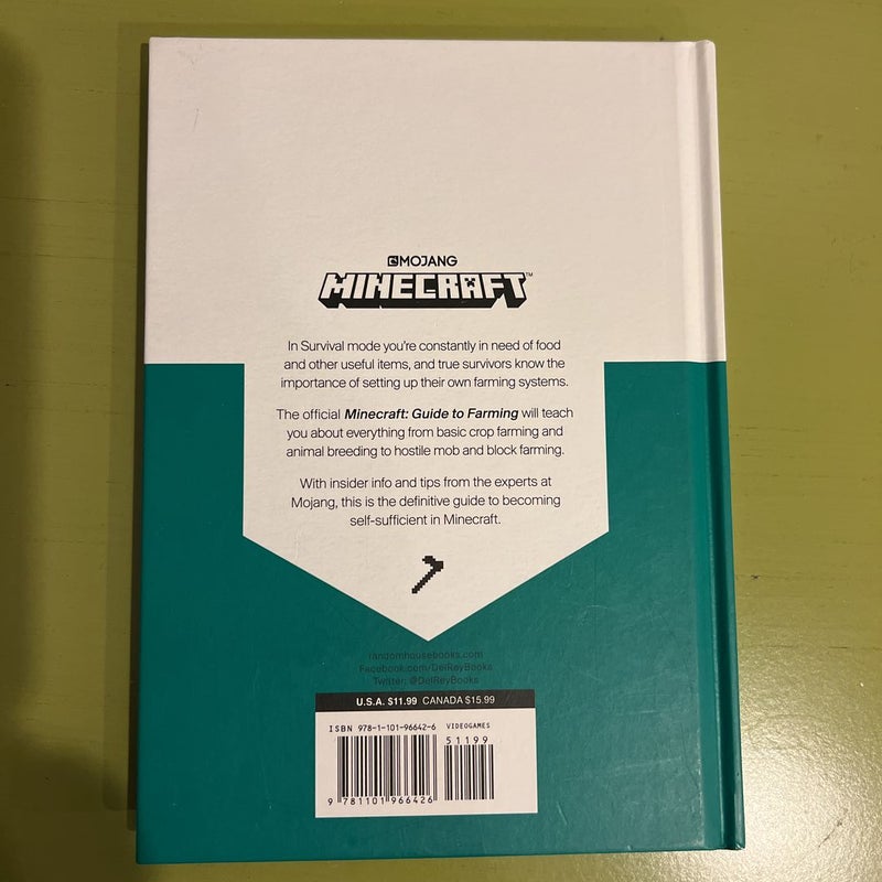 Minecraft: Guide to Farming by Mojang AB, Hardcover | Pangobooks