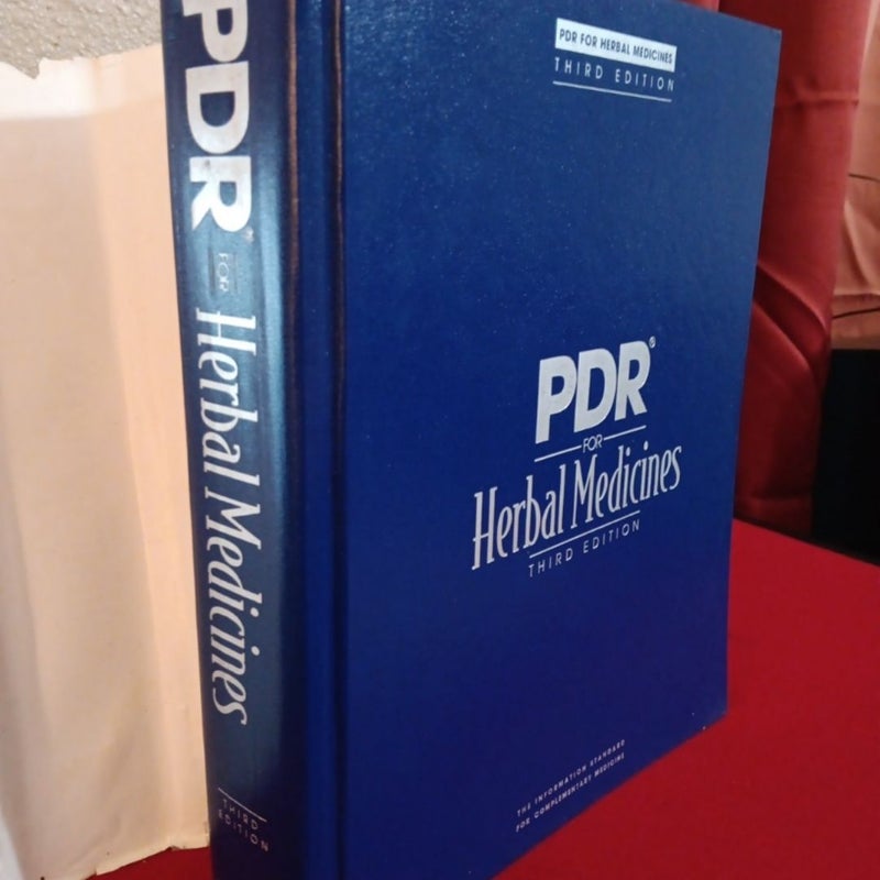 PDR® for Herbal Medicines by Thomson PDR Staff, Hardcover | Pangobooks