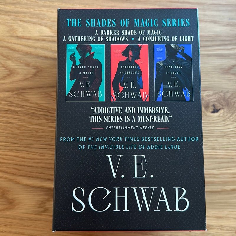 Shades of Magic Trilogy Boxed Set by V. E. Schwab, Paperback | Pangobooks