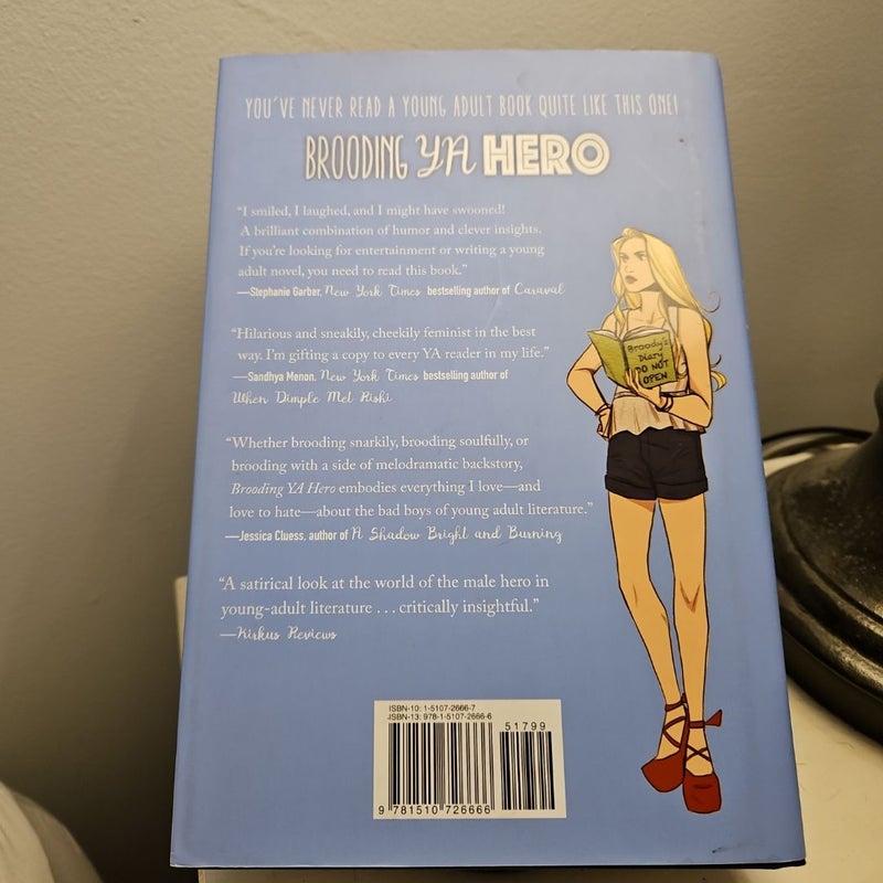 Brooding YA Hero by Carrie Ann DiRisio, Broody McHottiepants