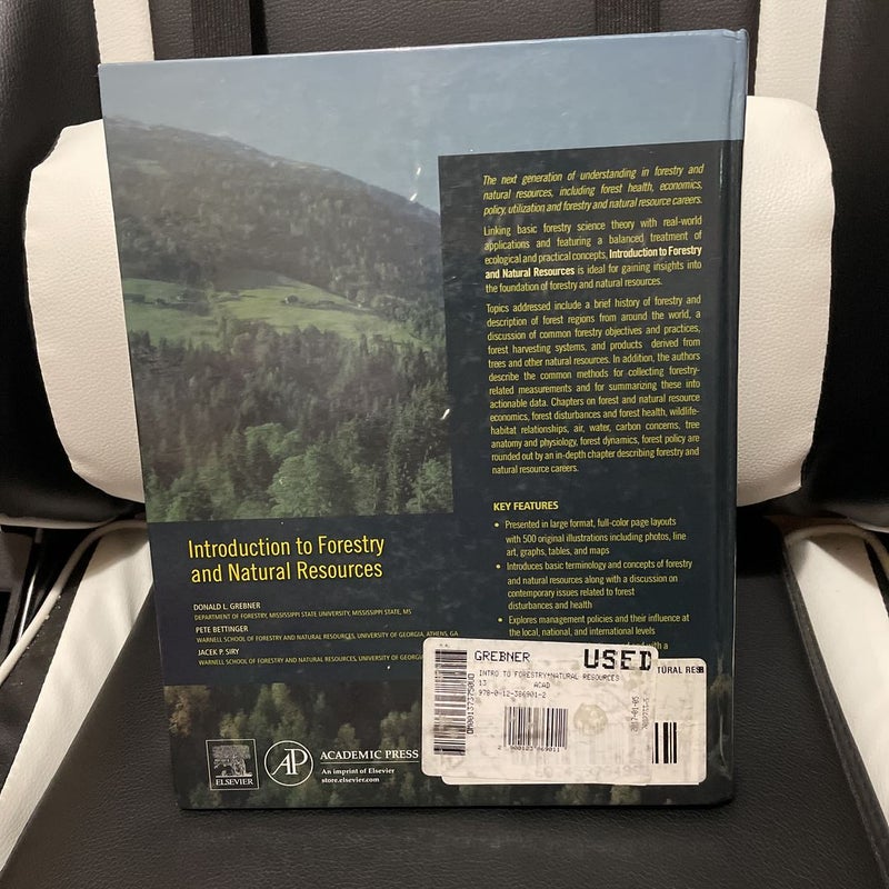 Introduction to Forestry and Natural Resources by Donald L. Grebner ...
