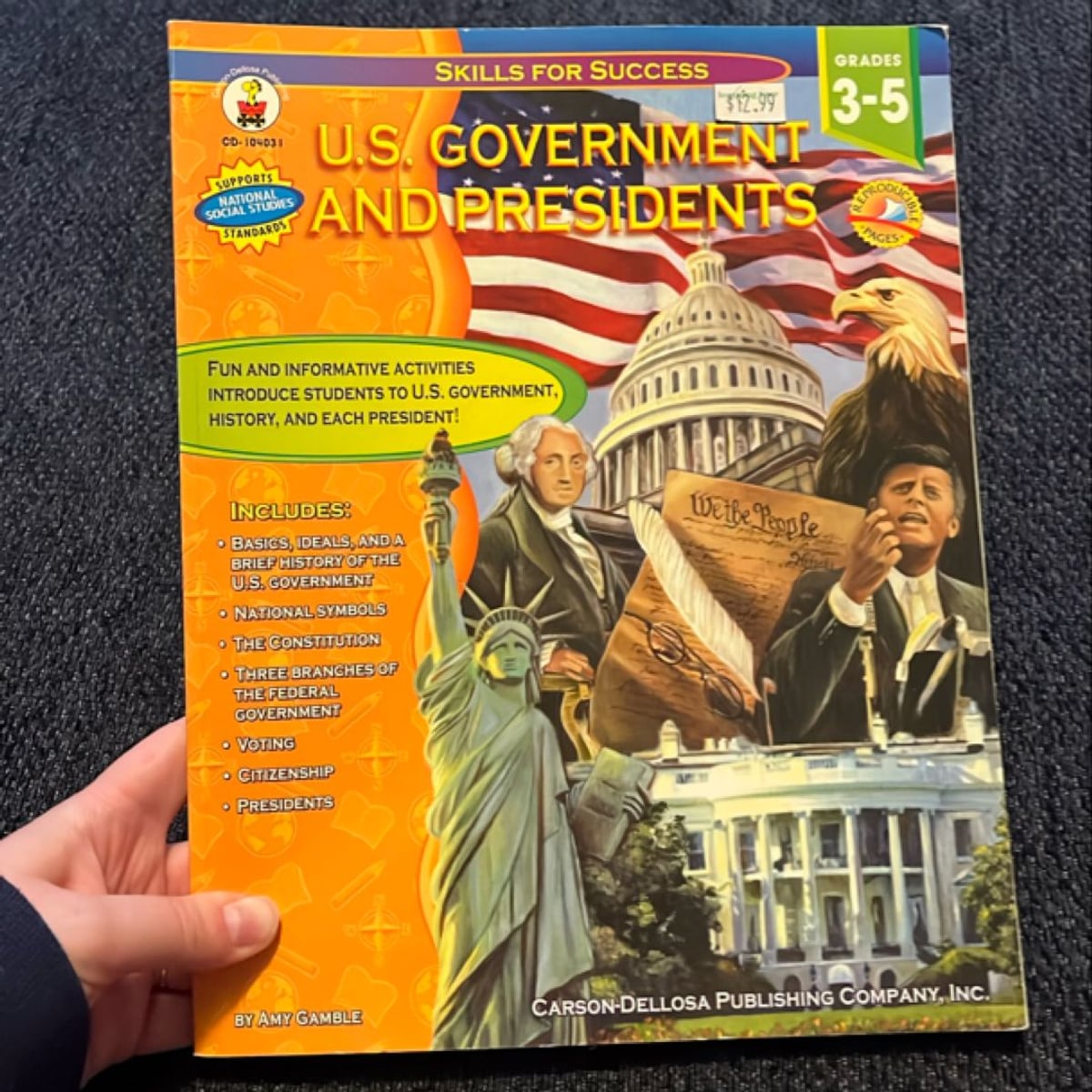 US Government and Presidents by Amy Gamble