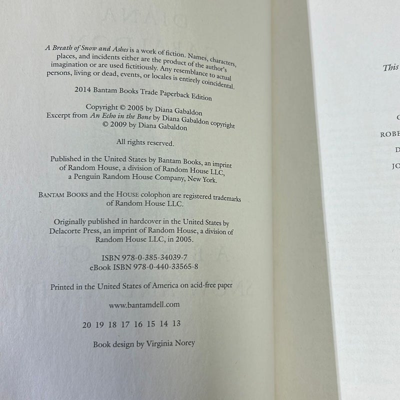 The Outlander series 3 large paperback bundle 2 by Diana Gabaldon ...