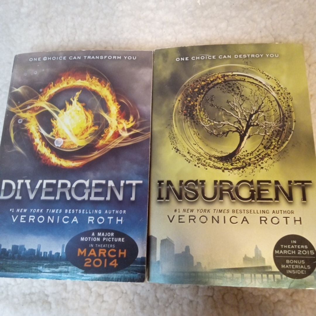 Divergent, Insurgent 2 Book Bundle by Veronica Roth, Paperback | Pangobooks