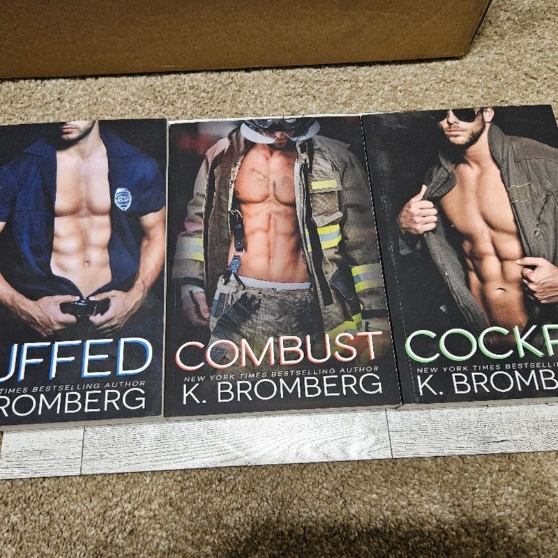 Cuffed, Combust, Cockpit by K. Bromberg, Paperback | Pangobooks