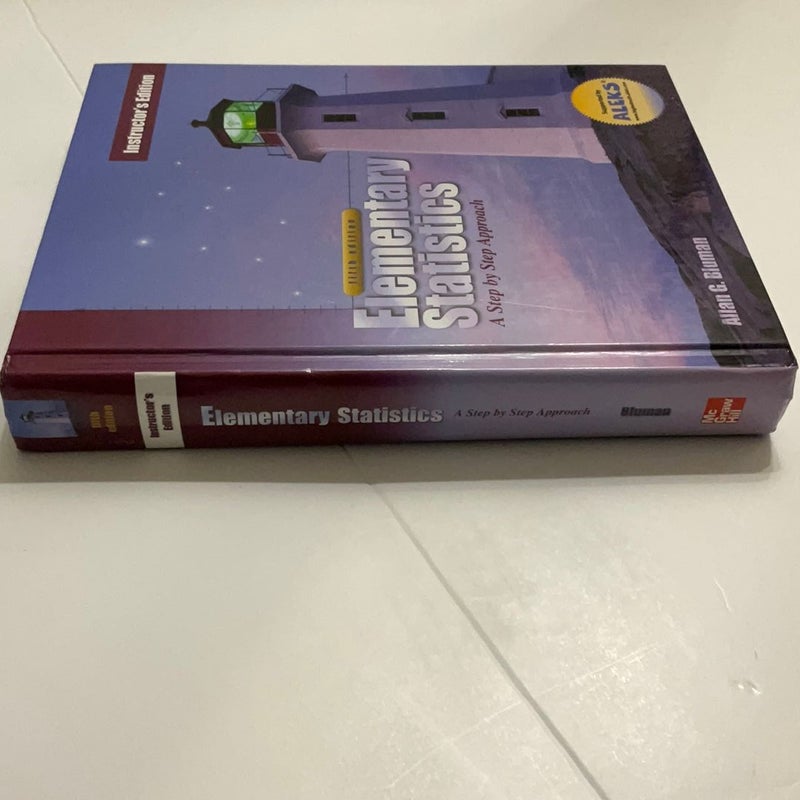 Elementary Statistics A Step by Step Approach 5th Edition Instructor's ...