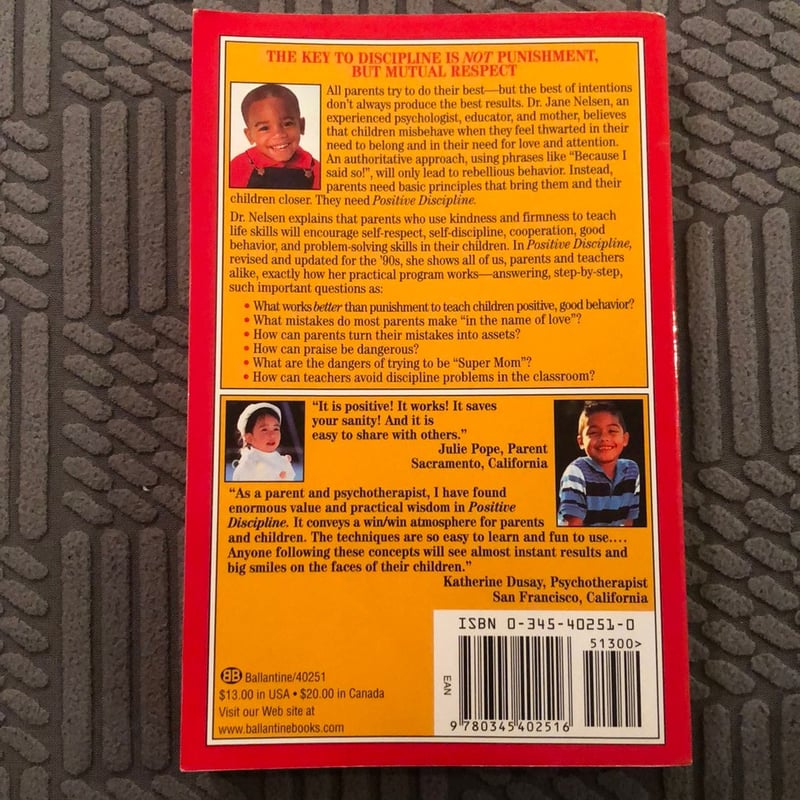 Positive Discipline by Jane Nelsen, Paperback | Pangobooks