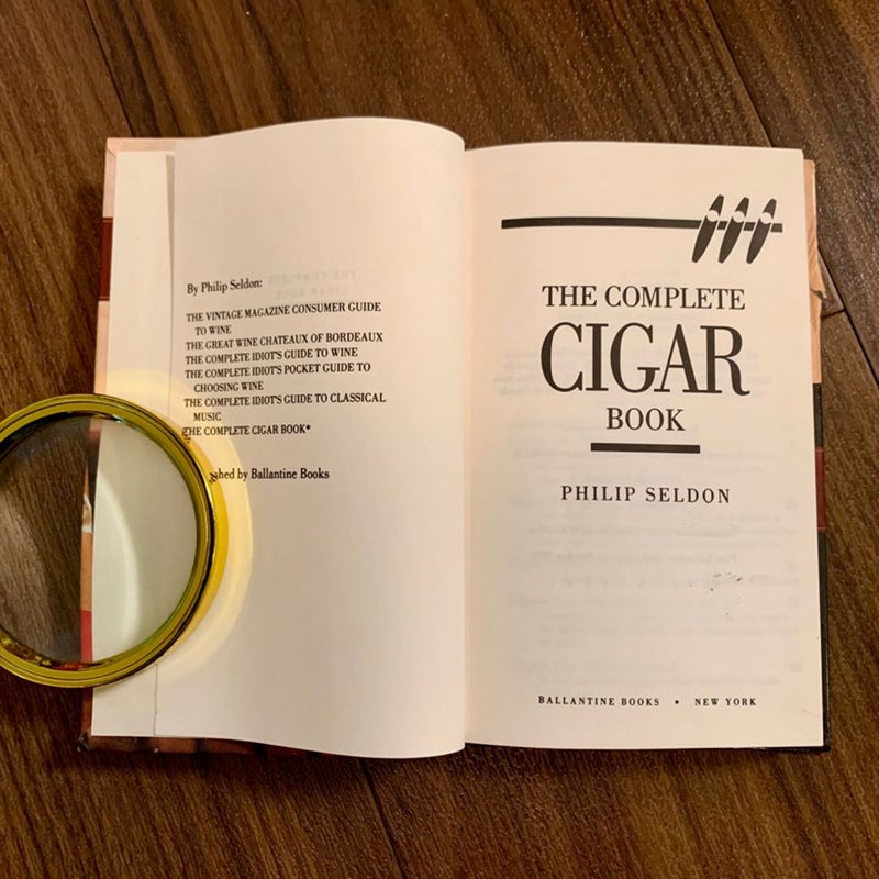 Complete Cigar Book by Philip Seldon, Hardcover | Pangobooks