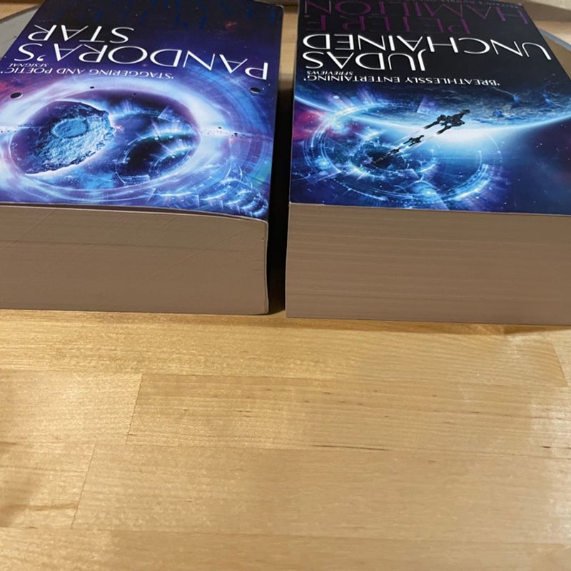 Pandoras Star & Judas Unchained by Peter F. Hamilton, Paperback ...