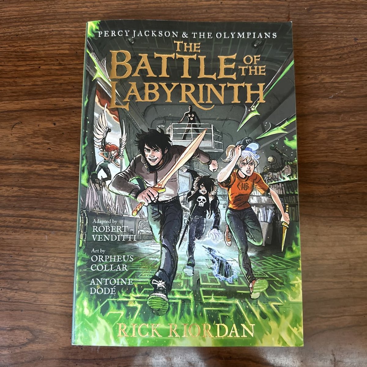 Percy Jackson and the Olympians the Battle of the Labyrinth: the ...