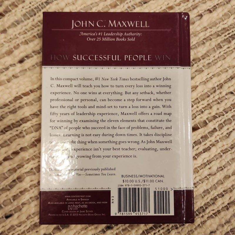How Successful People Win by John C. Maxwell, Hardcover | Pango Books