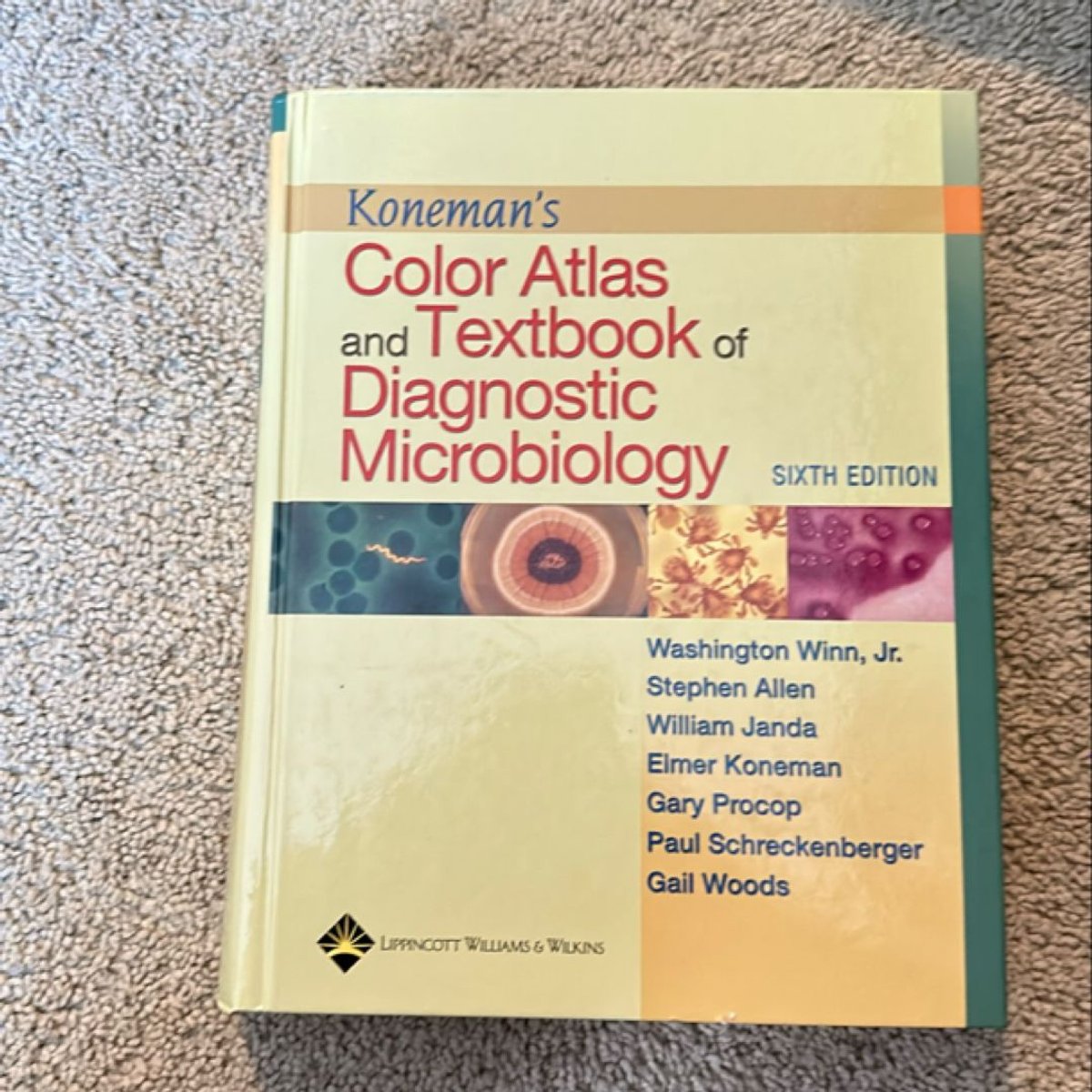 Koneman's Color Atlas and Textbook of Diagnostic Microbiology by Gary W ...