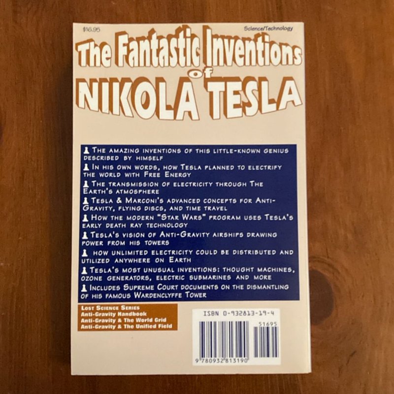 The Fantastic Inventions of Nikola Tesla by Nikola Tesla, David Hatcher ...