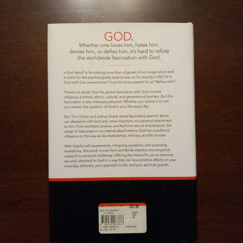 God Attachment by Tim Clinton, Joshua Straub