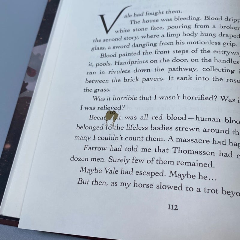 Six Scorched Roses by Carissa Broadbent