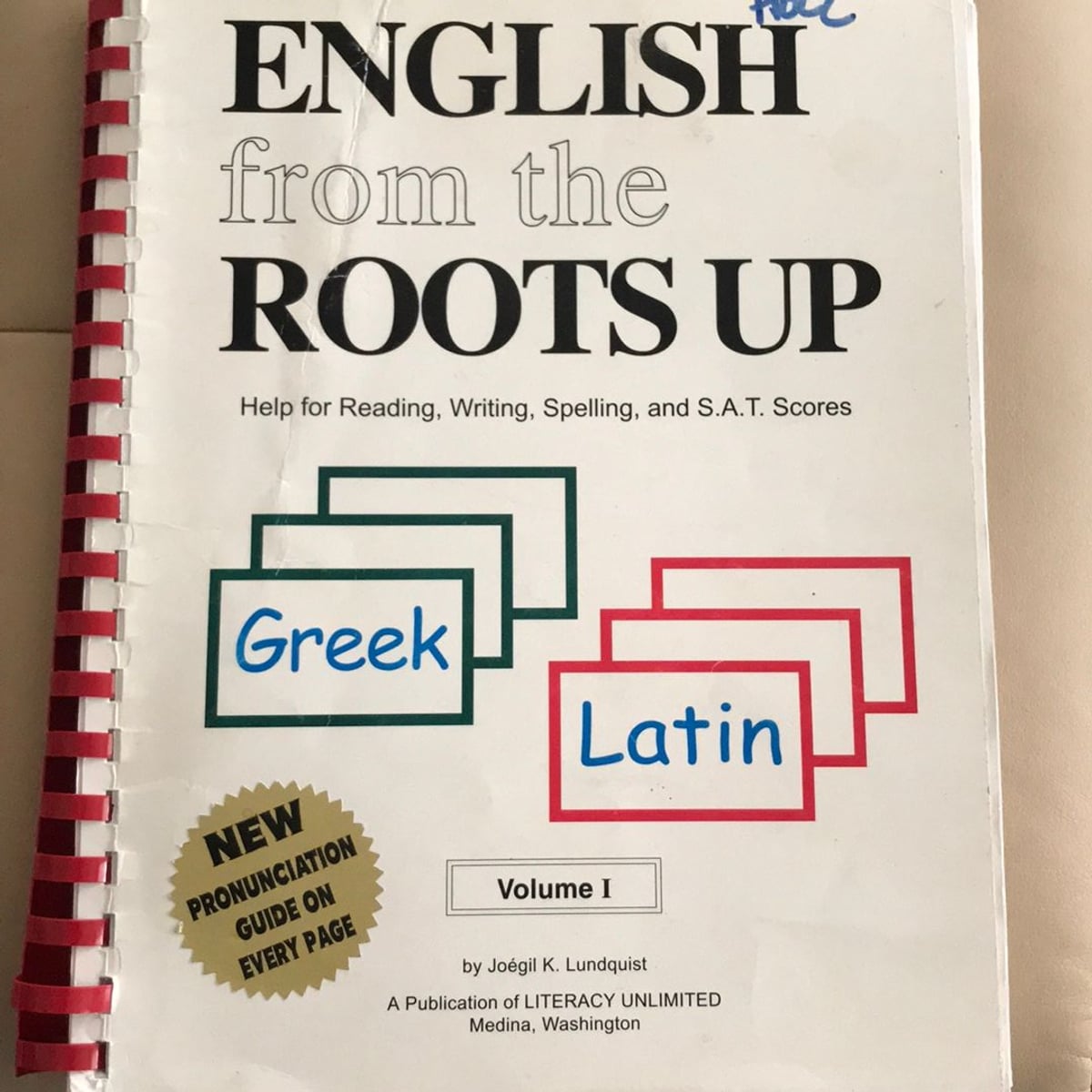 English from the Roots Up by Joegil K. Lundquist, Paperback | Pangobooks