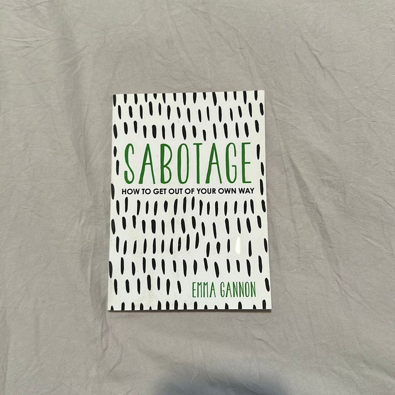 Sabotage by Emma Gannon, Paperback | Pangobooks