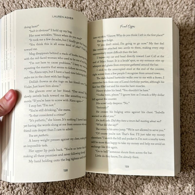 Final Offer by Lauren Asher, Paperback | Pangobooks
