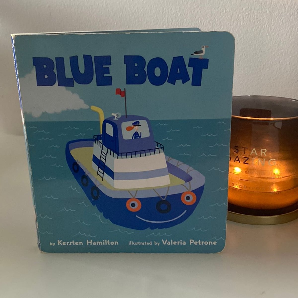 Blue Boat by Kersten Hamilton