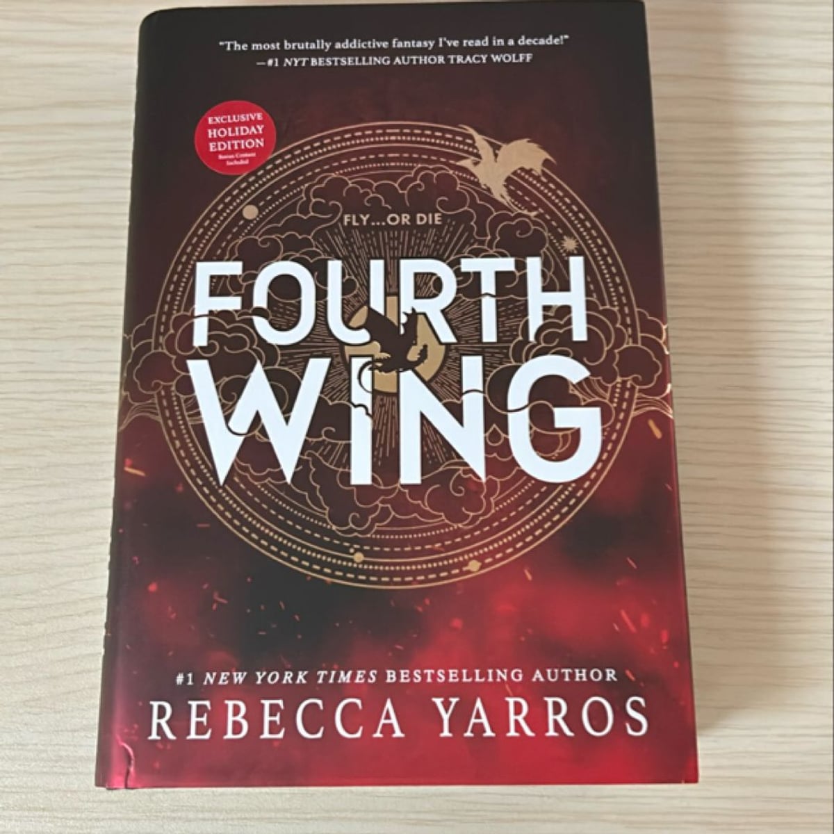 Fourth Wing by Rebecca Yarros, Hardcover | Pangobooks