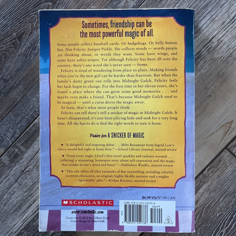 A Snicker of Magic by Natalie Lloyd