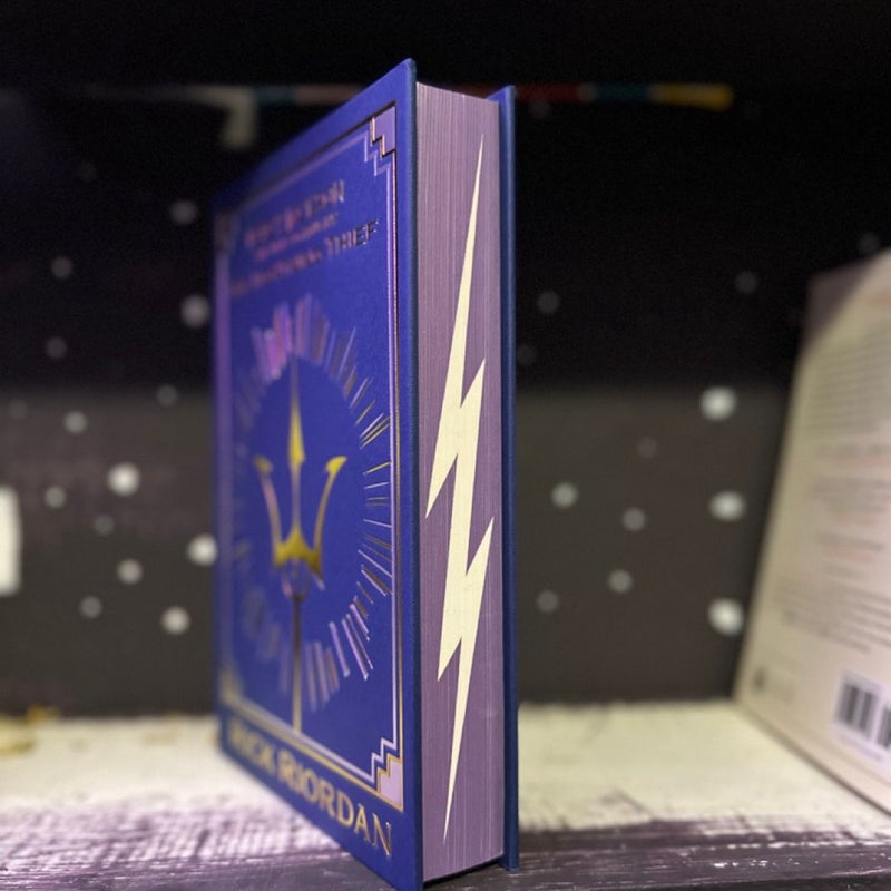 Percy Jackson and the Olympians the Lightning Thief Deluxe Collector's ...